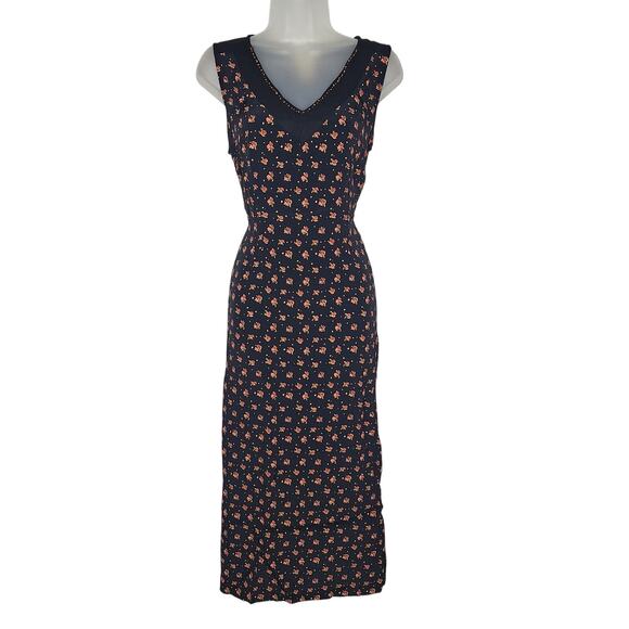 April Cornell | Dresses | Vintage 9s April Cornell Midi Dress Ditsy ...